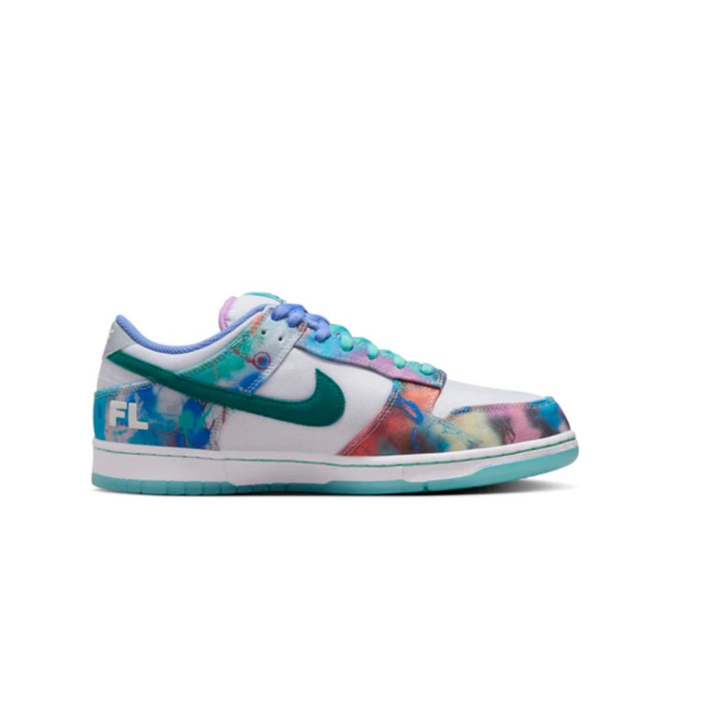 Nike x Futura Laboratories SB Dunk Low 'Bleached Aqua' - KICKS ZONE