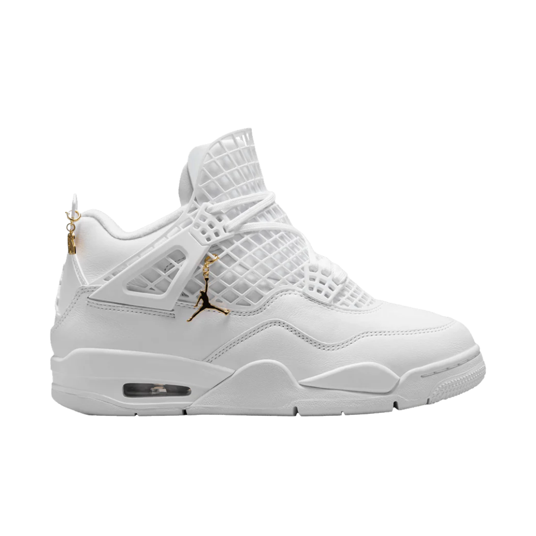 Air Jordan 4 Retro Net White - KICKS ZONE