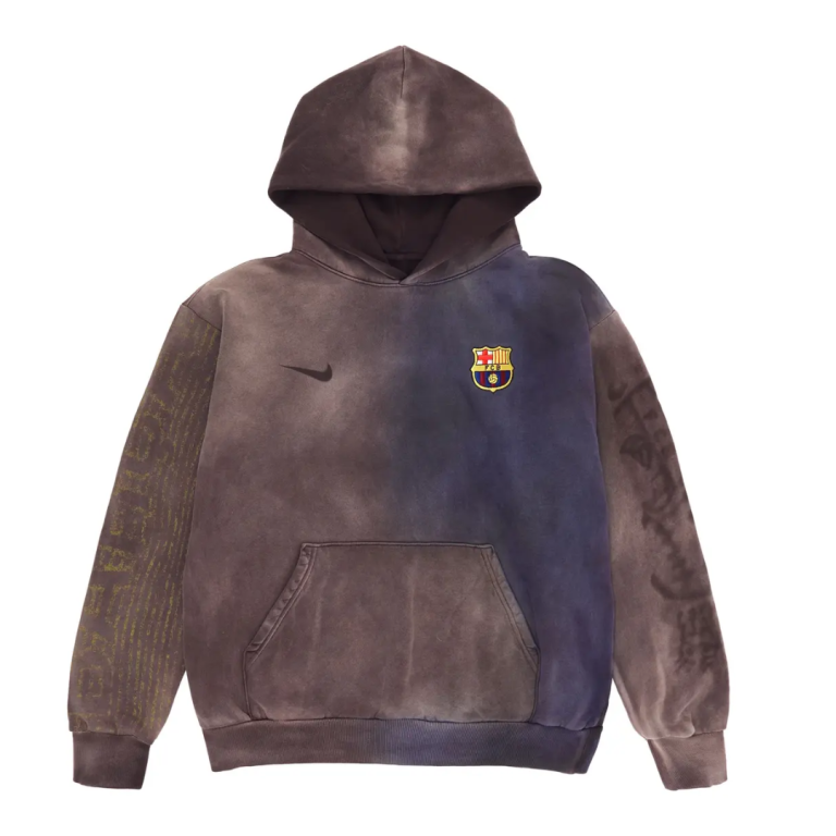 Nike FC Barcelona x Cactus Jack Retro Zip Anthem Jacket Brown - KicksZone