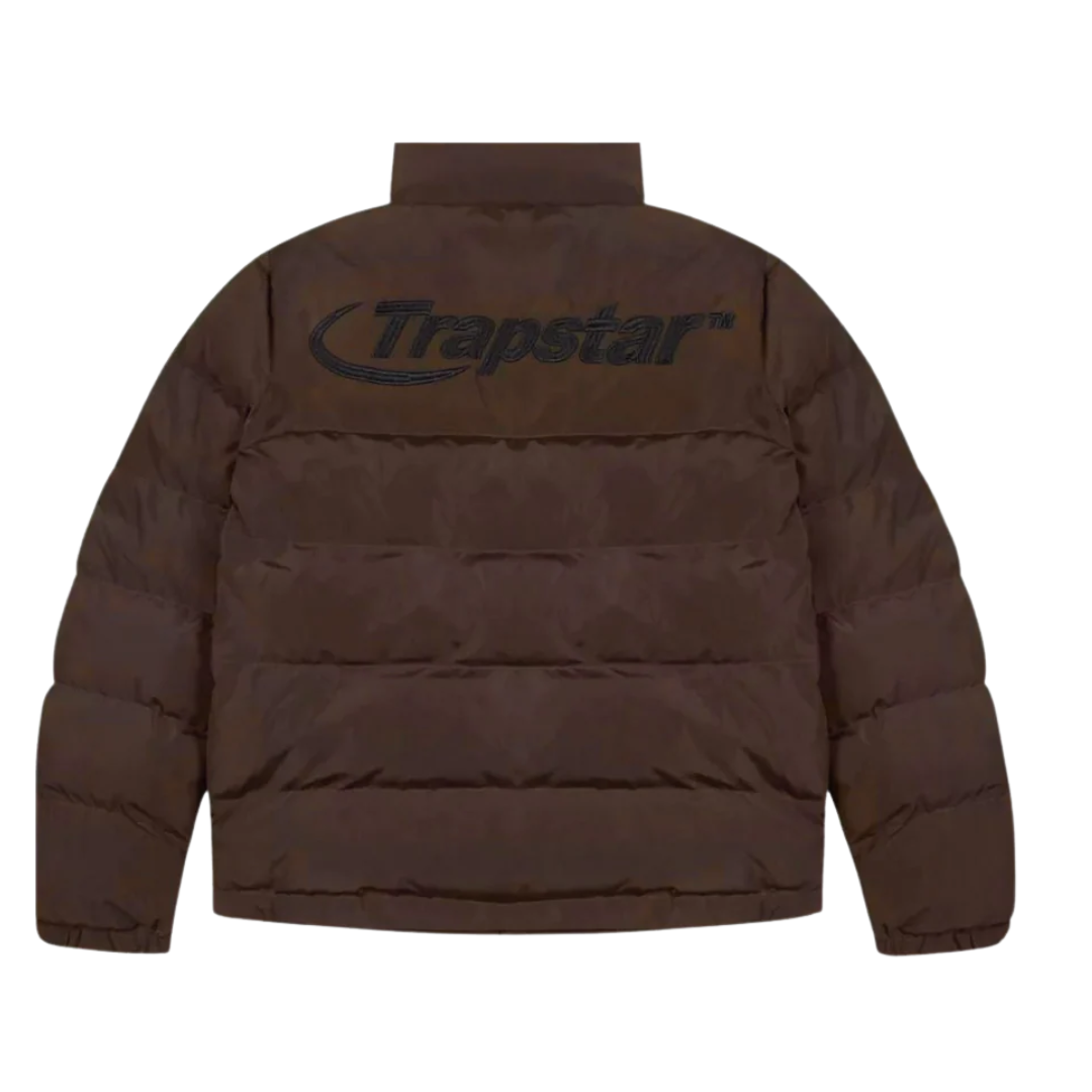 Kurtka Trapstar Hyperdrive Bomber Jacket Brown - KicksZone