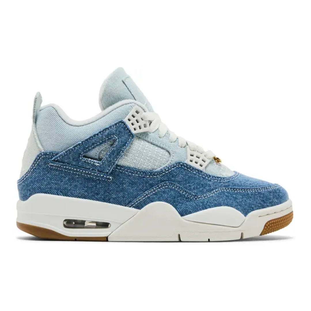 Air Jordan 4 Retro TEX Worn Blue Denim - KICKS ZONE