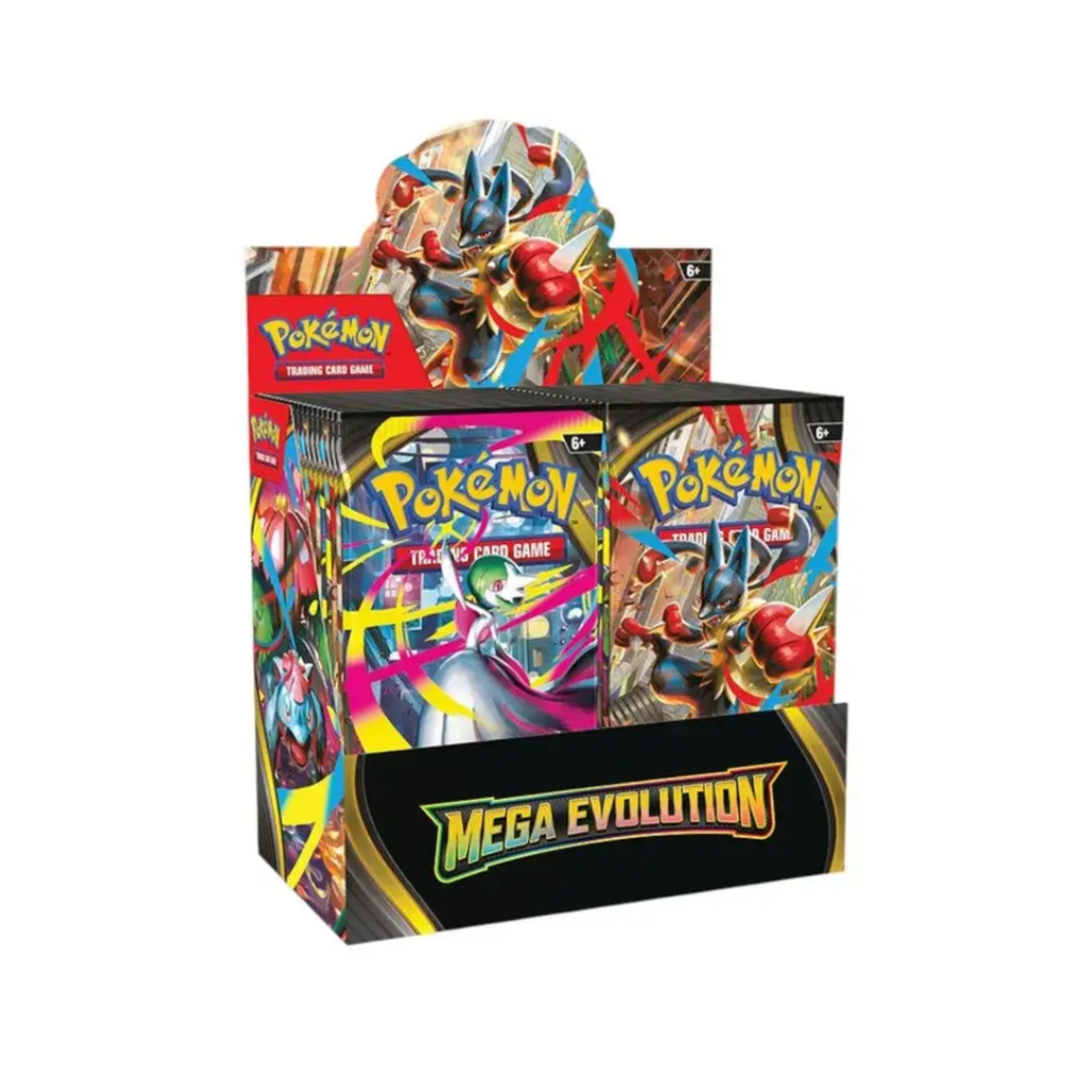 Pokemon TCG 2025 Pokémon Mega Evolution Base Set Booster Box (36 ...